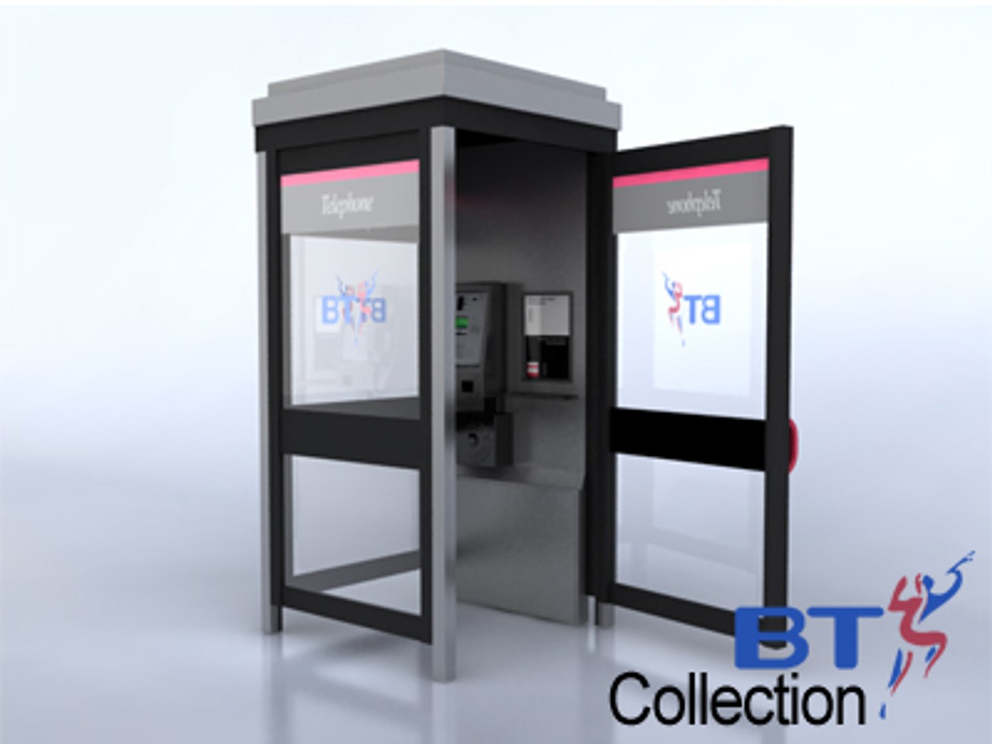 3d Bt Phone Box