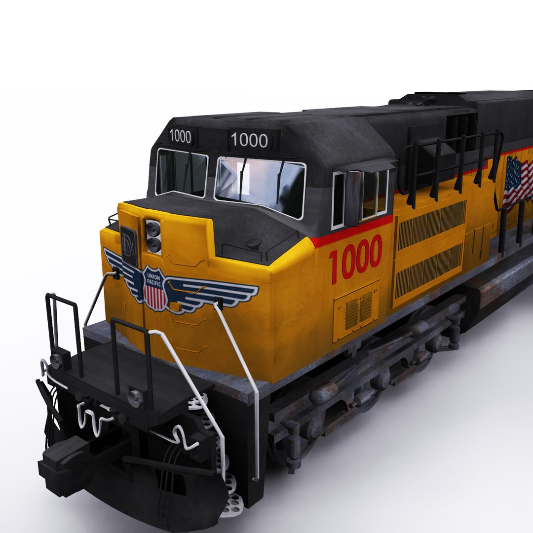 Emd Locomotive 3D Model - TurboSquid 1378700