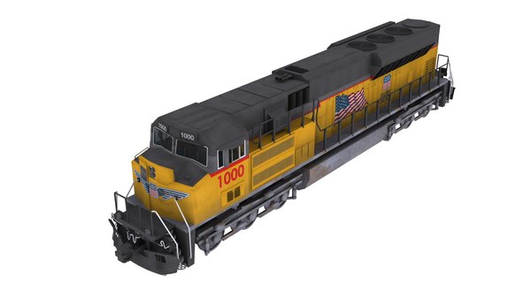Emd locomotive 3D model - TurboSquid 1378700