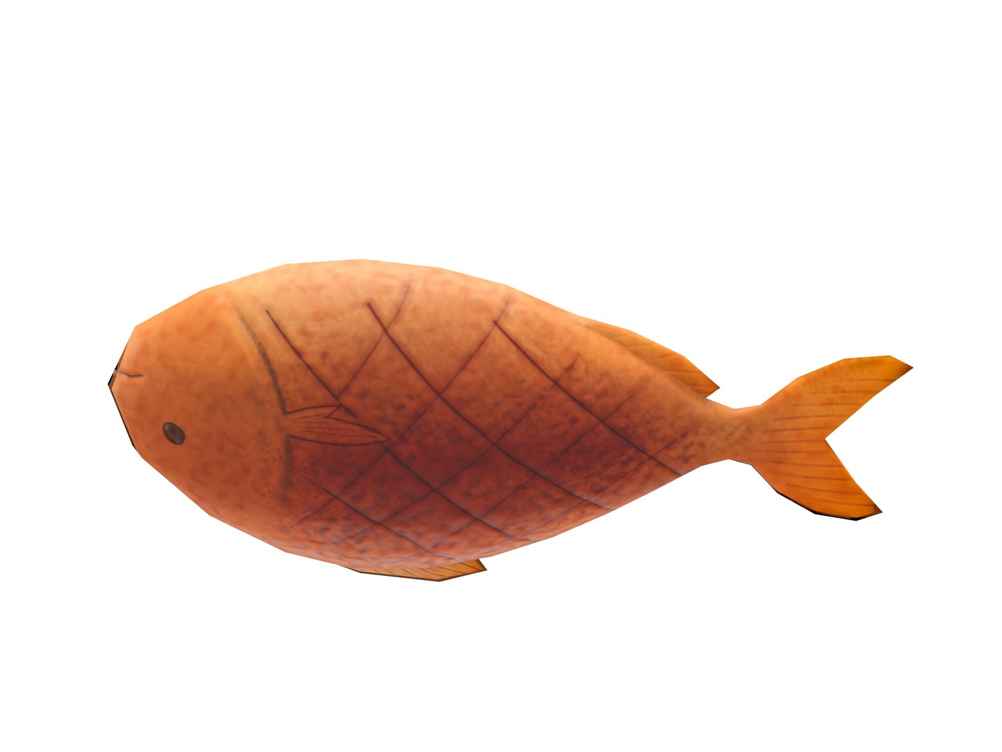 Grilled Fish 3D Model - TurboSquid 1695243