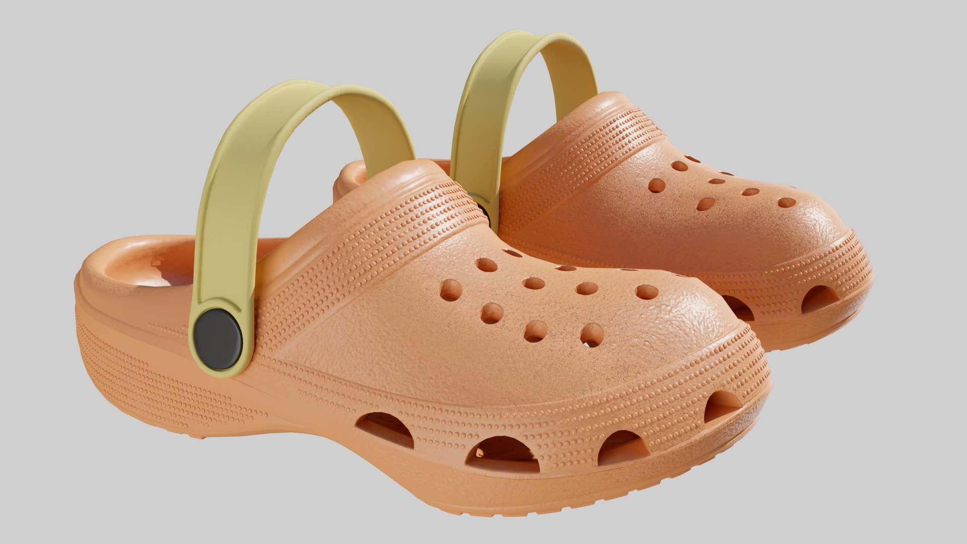Kids Crocs 3D Model - TurboSquid 2378155