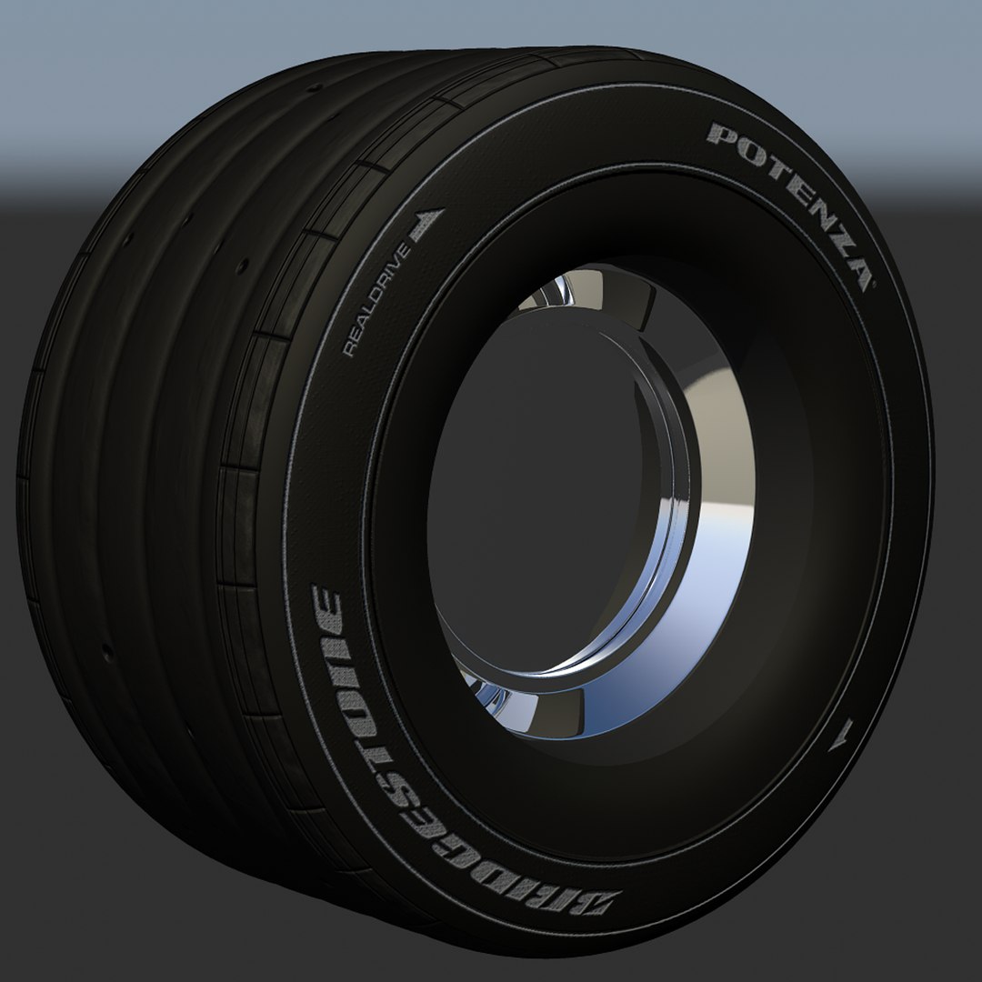Formula1 Wheel C4d
