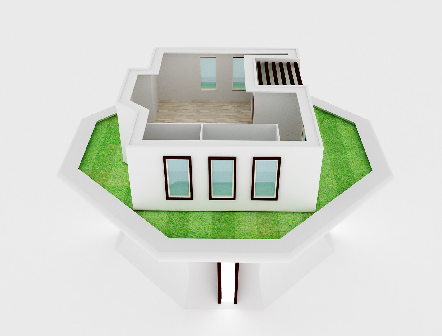 3D 16 House Maquette Architecture - TurboSquid 1881942