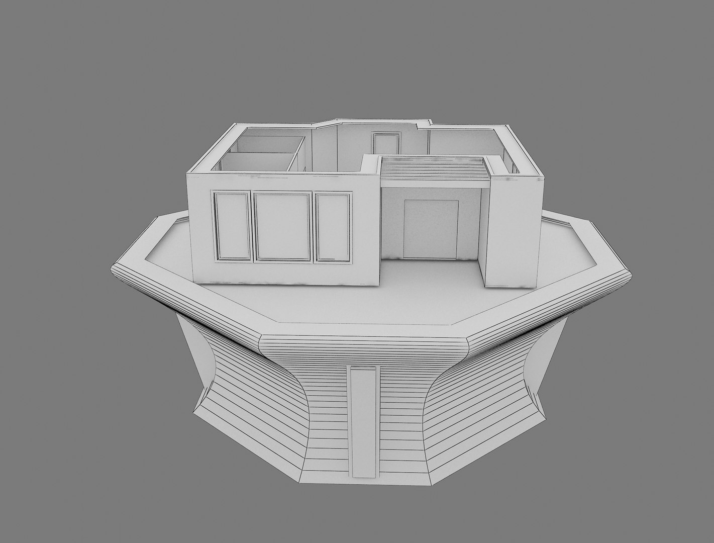 3D 16 House Maquette Architecture - TurboSquid 1881942