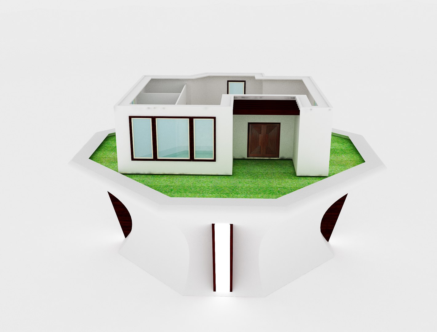 3D 16 House Maquette Architecture - TurboSquid 1881942