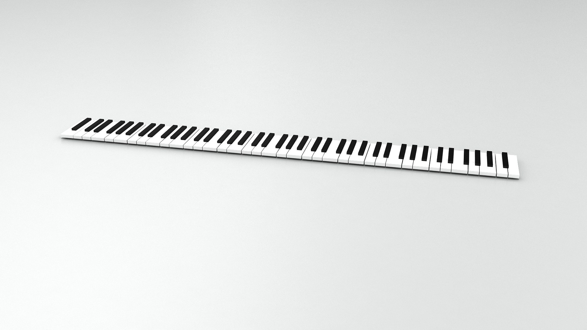 3D Piano Key Model - TurboSquid 2104850