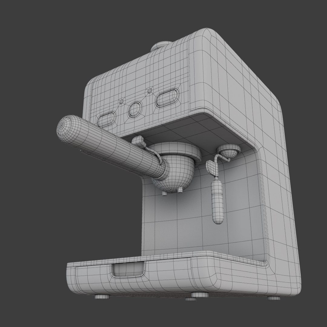 3d Model Espresso Machine