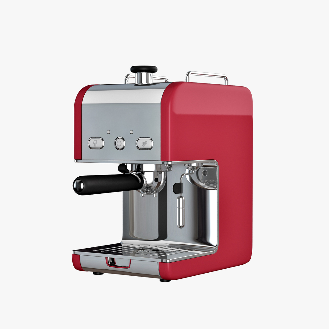 3d Model Espresso Machine