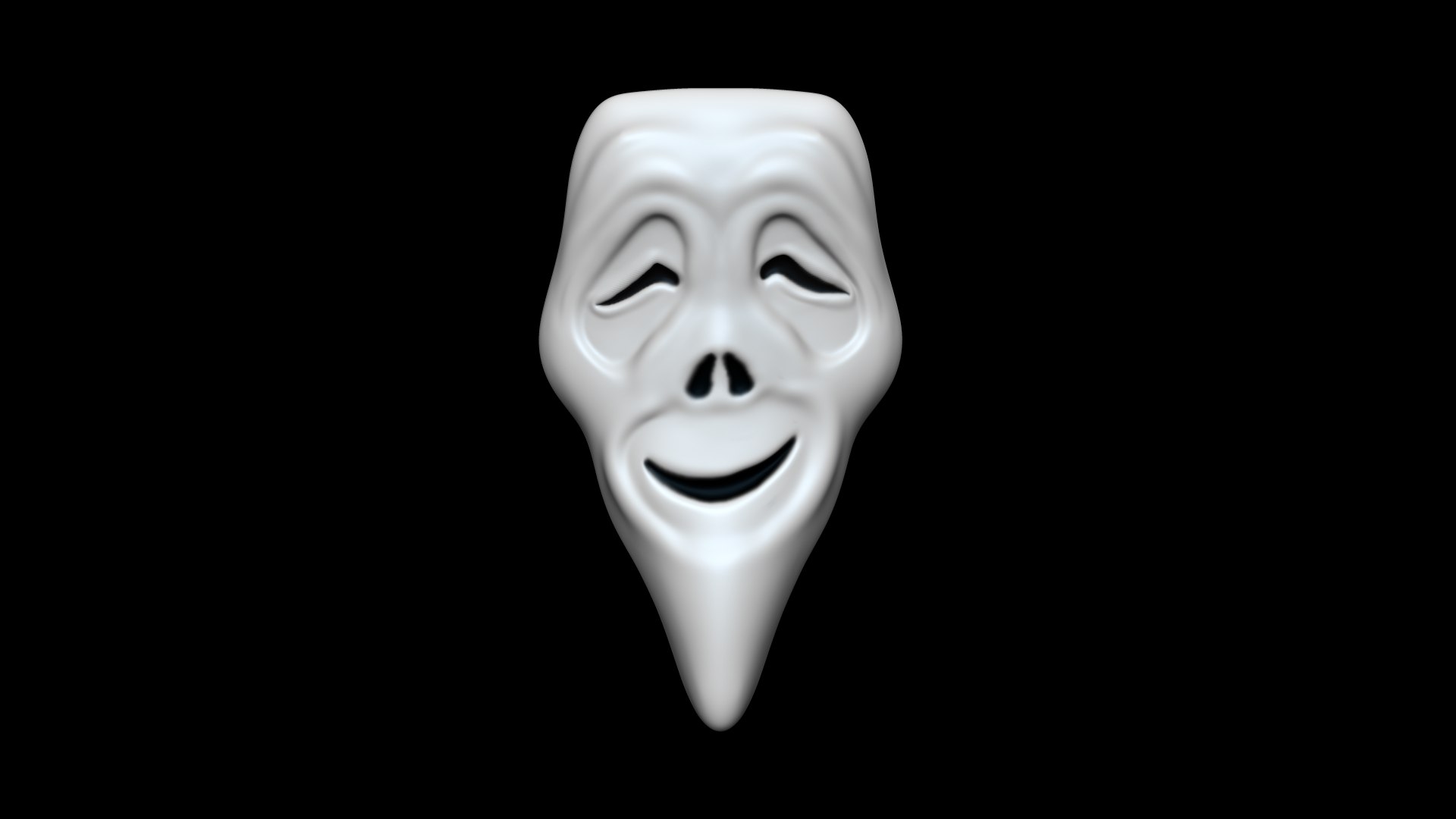 3D Model Halloween Masks Ghostface Scream - TurboSquid 1618386