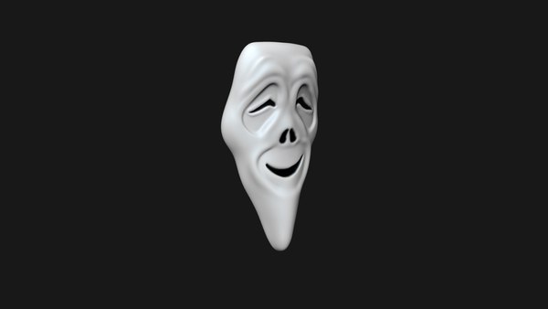 3D model halloween masks ghostface scream - TurboSquid 1618386