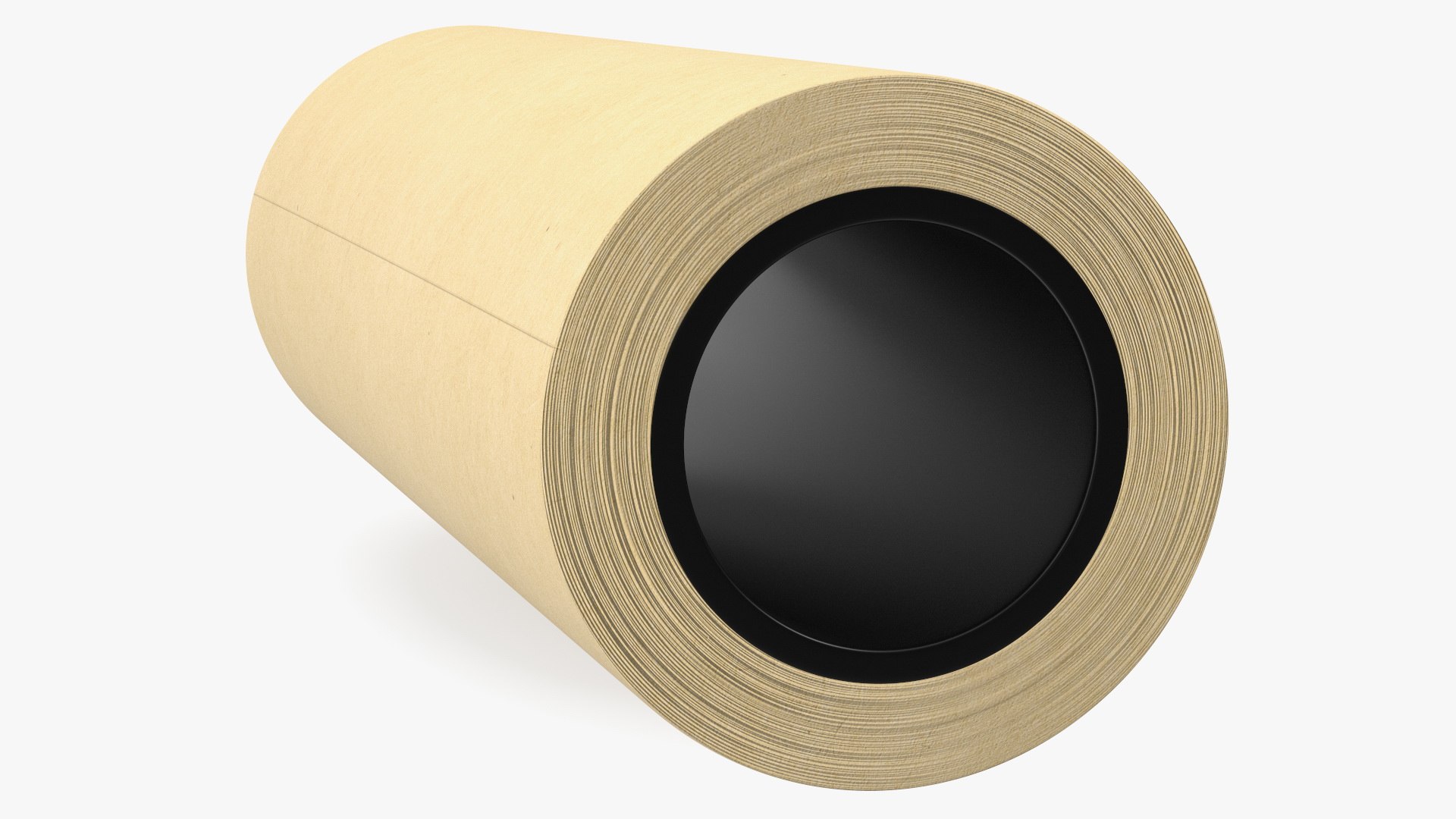 Paper Roll Yellow 3D - TurboSquid 1863164
