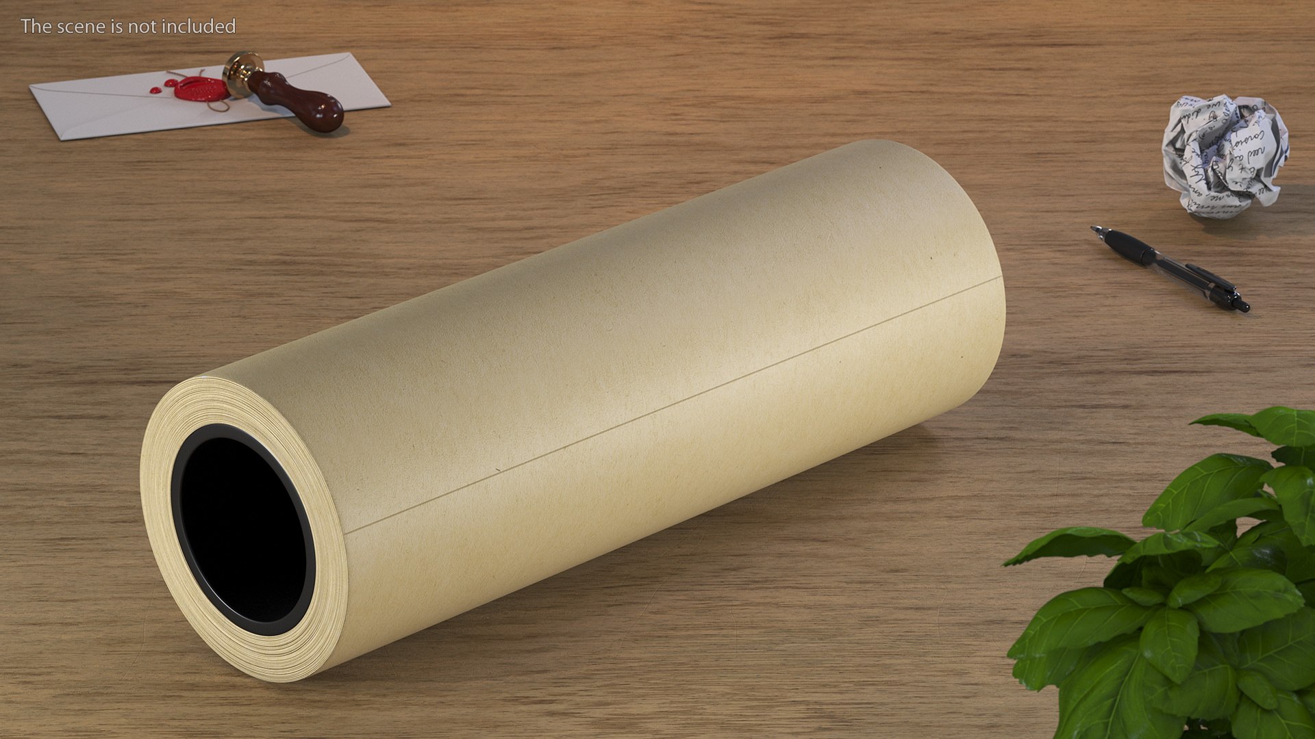 Paper Roll Yellow 3D - TurboSquid 1863164