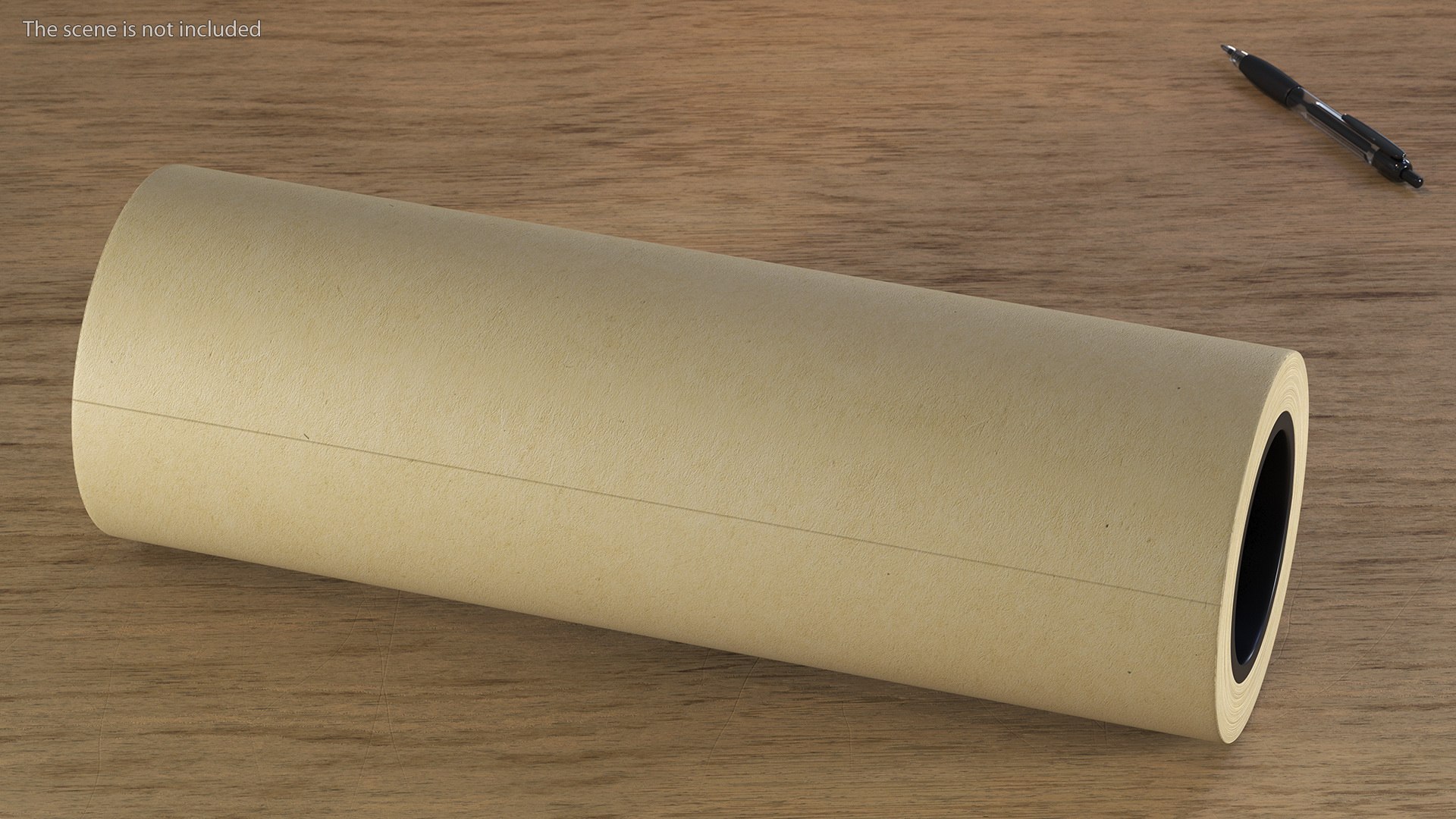 Paper Roll Yellow 3D - TurboSquid 1863164