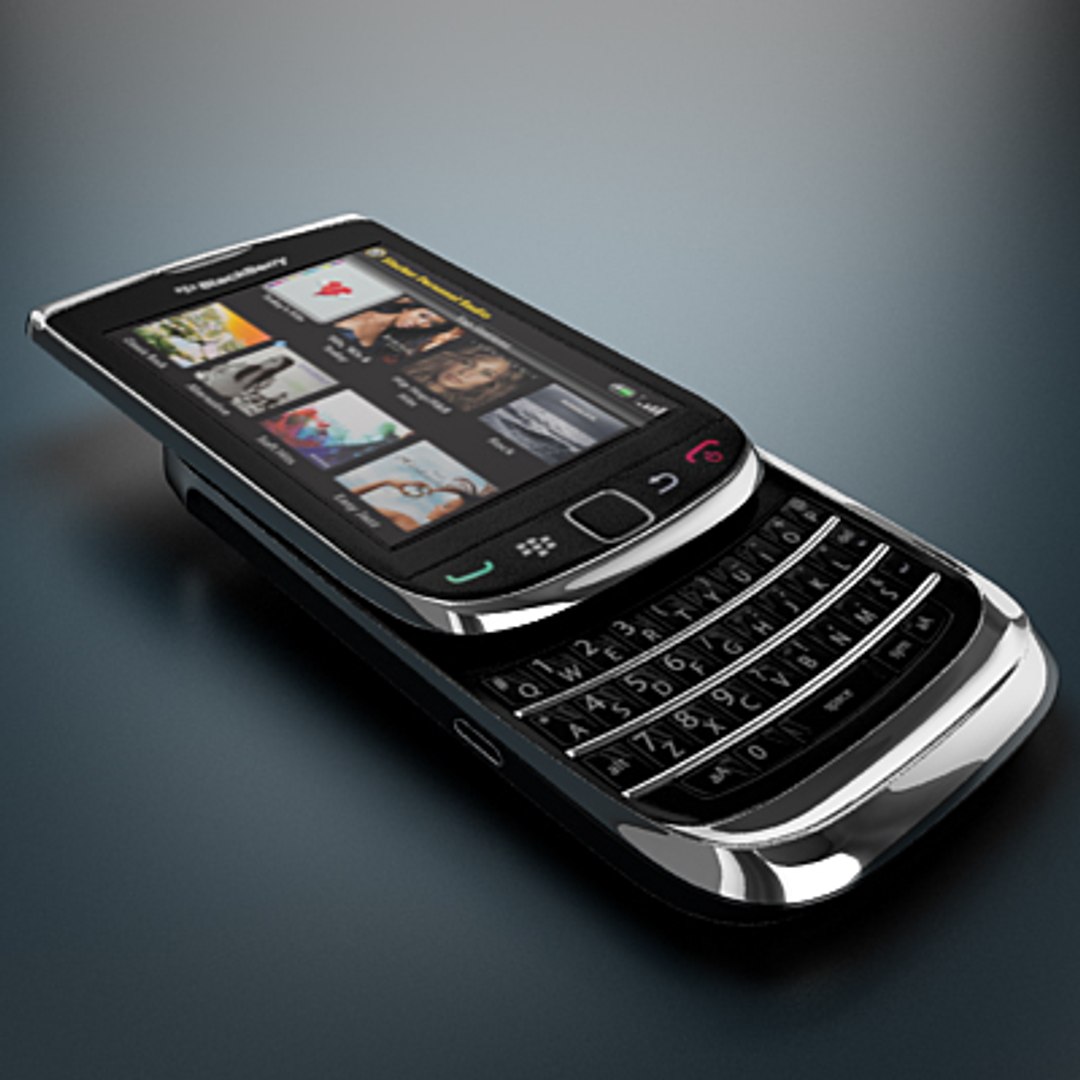 New Blackberry 9800 Torch 3d Model
