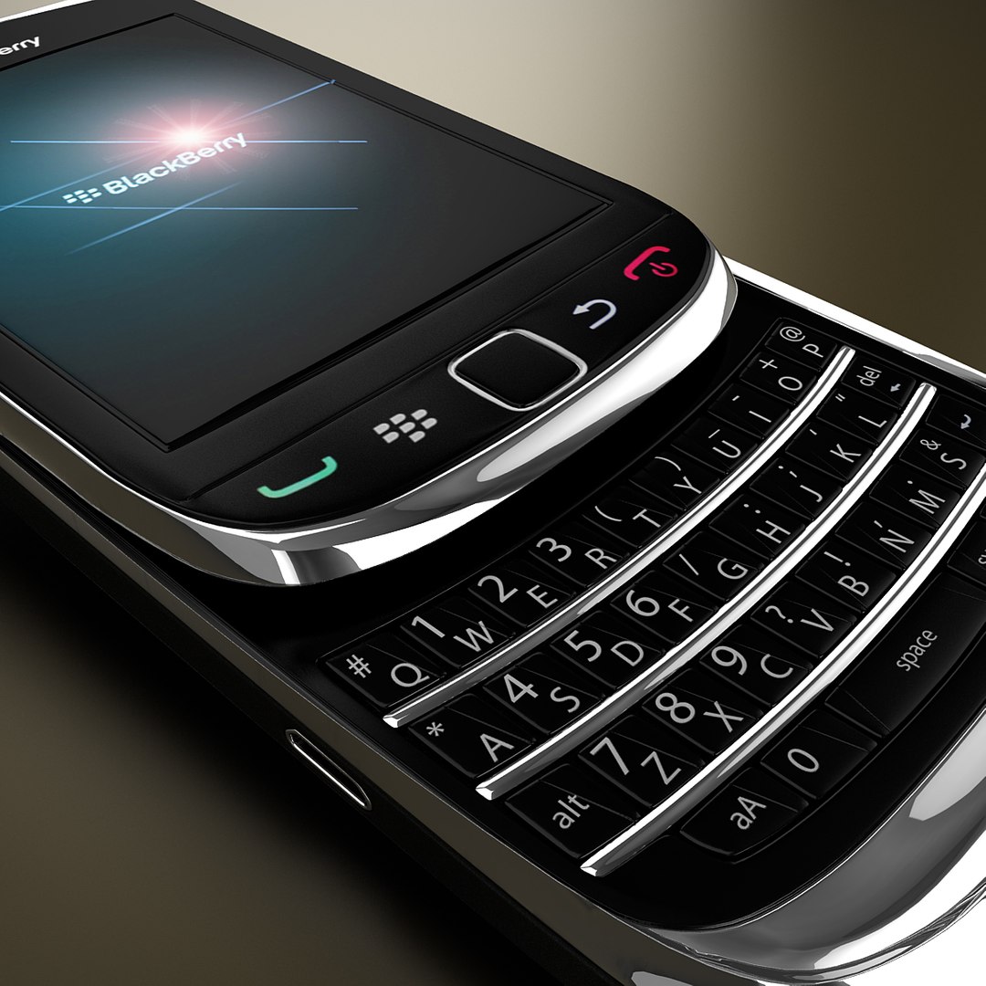 New Blackberry 9800 Torch 3d Model