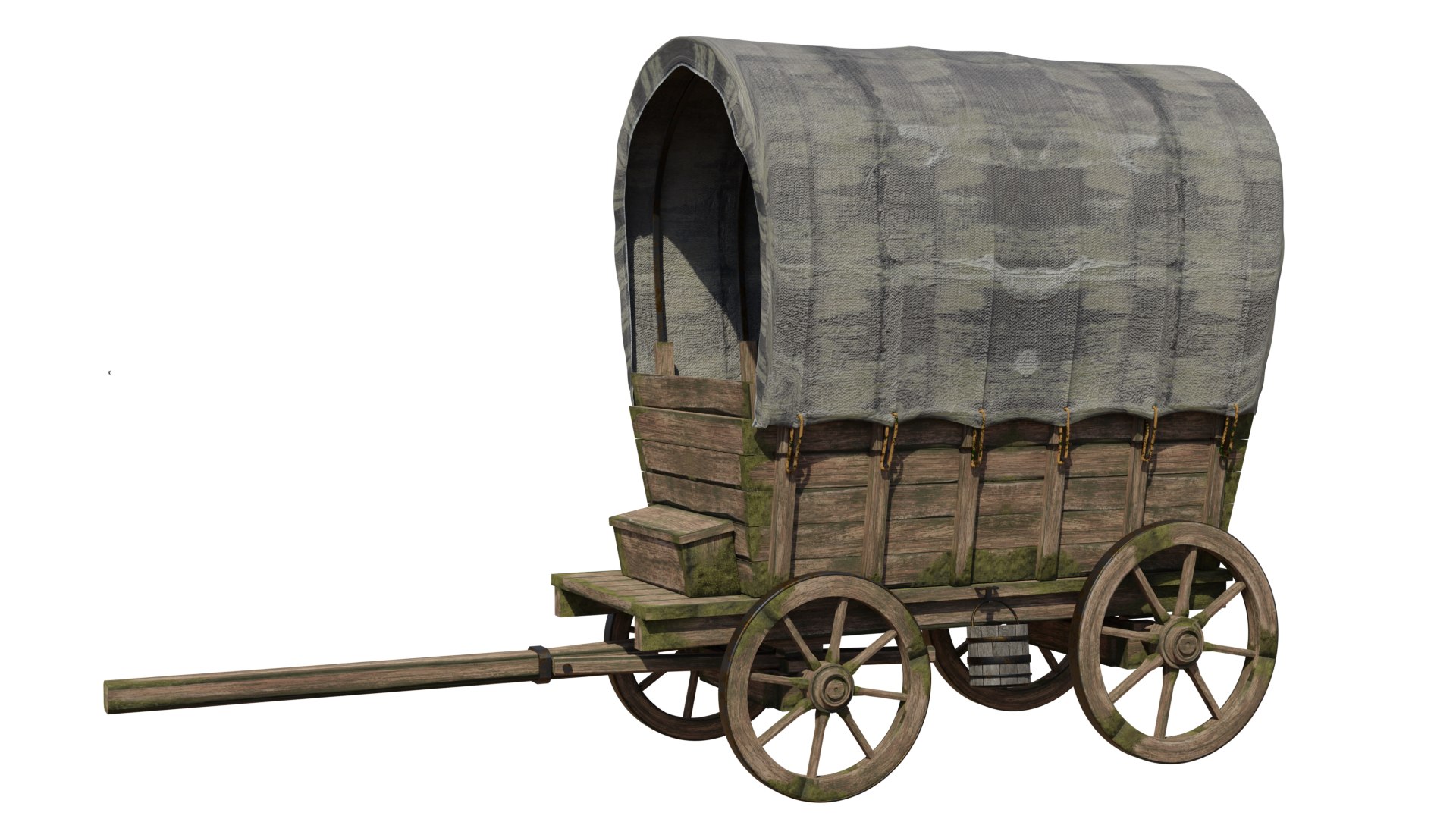 3D Medieval Carriage - TurboSquid 2033899