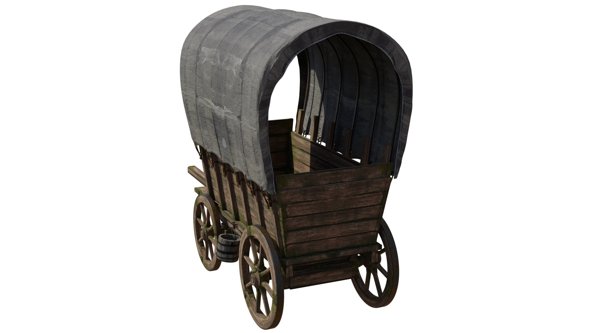 3D Medieval Carriage - TurboSquid 2033899