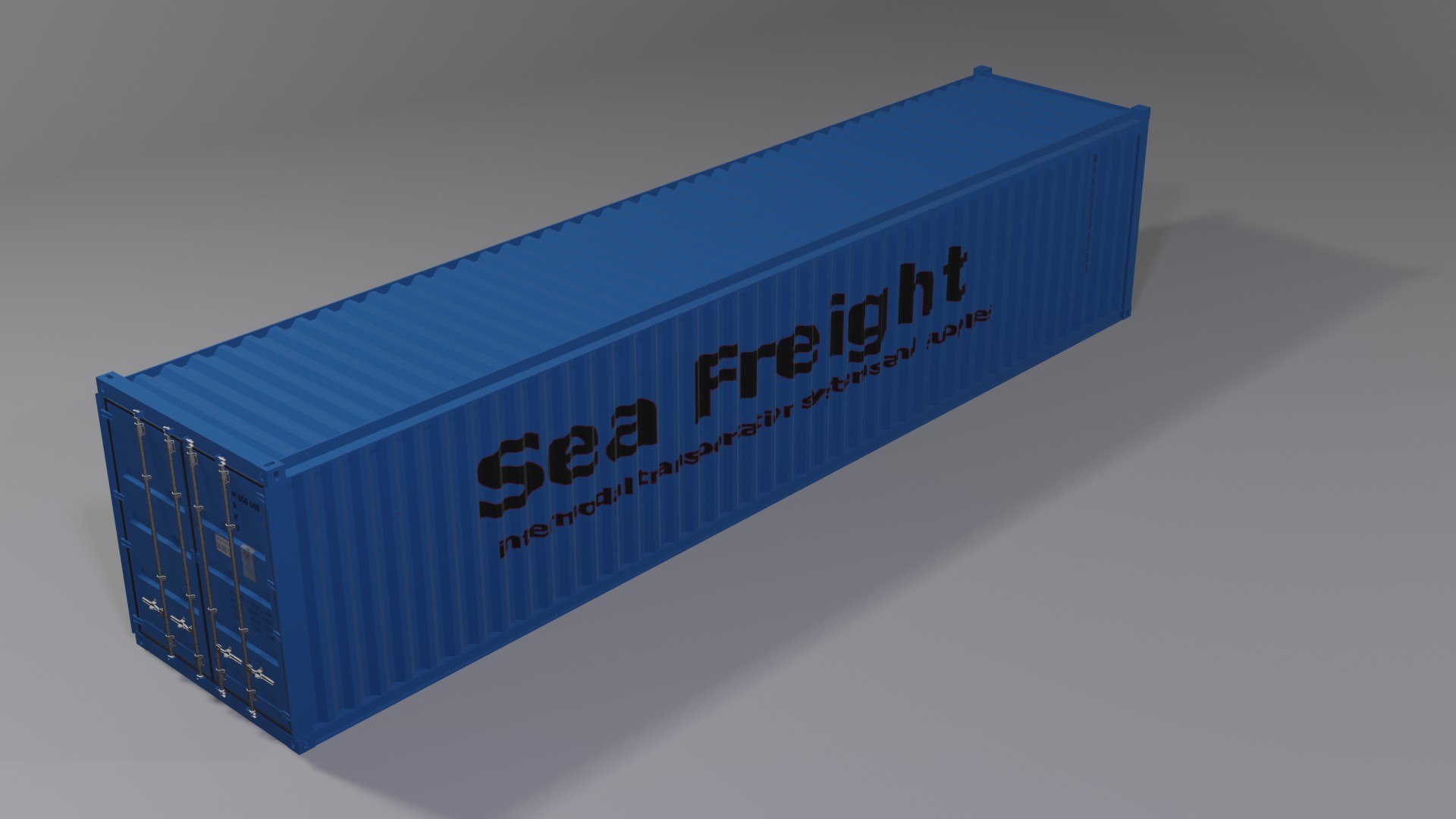 3D Model Shipping Containers Standard Height - TurboSquid 1799646