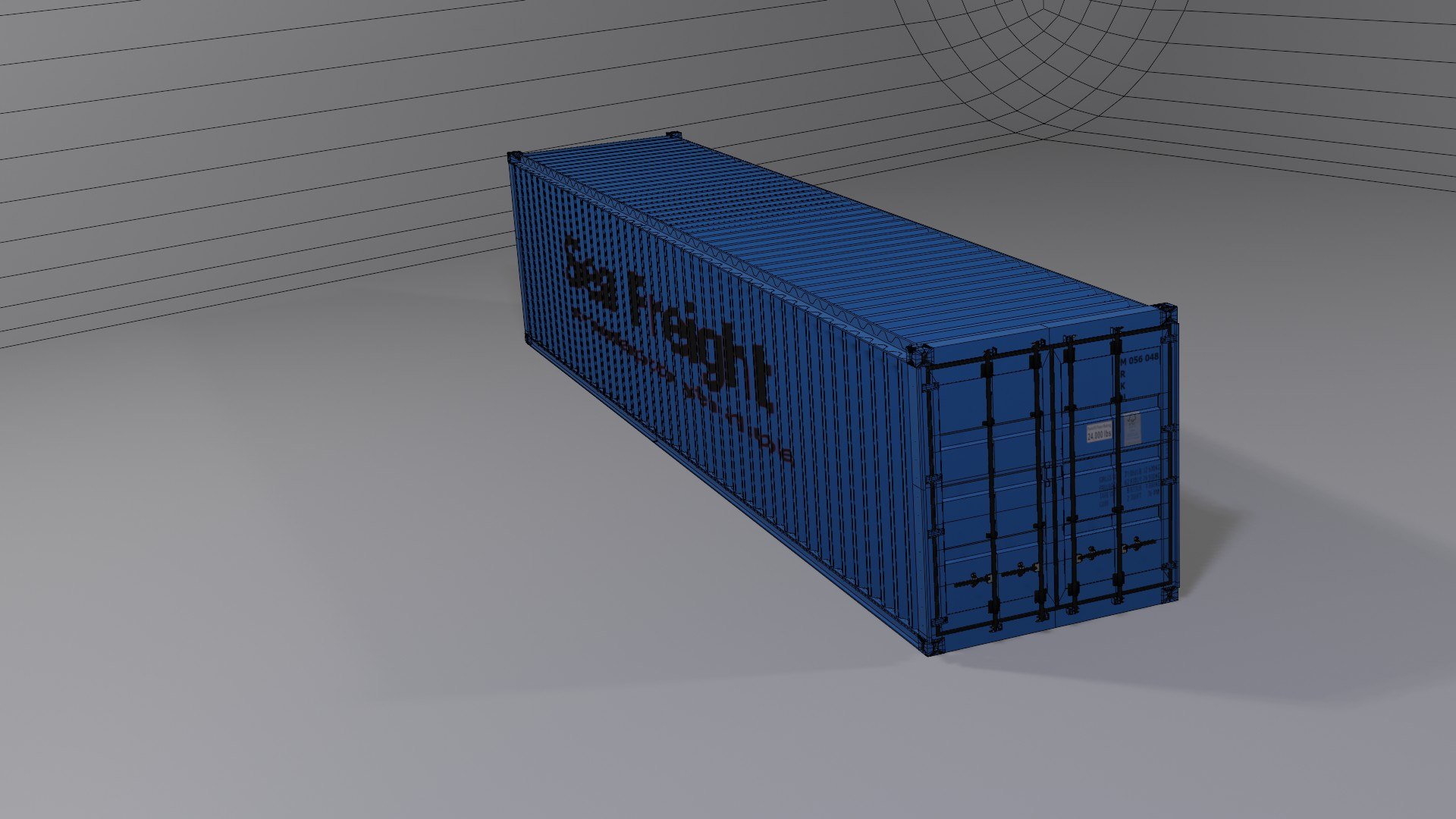 3D Model Shipping Containers Standard Height - TurboSquid 1799646