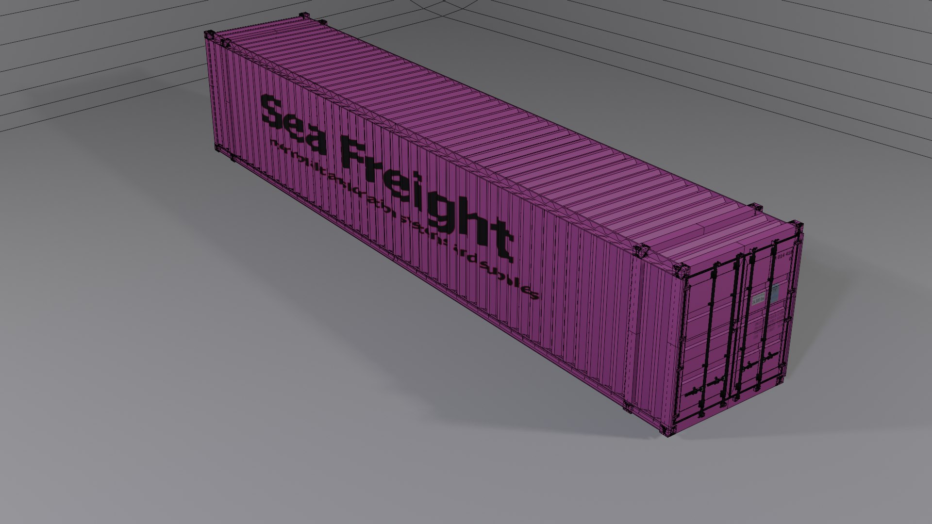 3D Model Shipping Containers Standard Height - TurboSquid 1799646