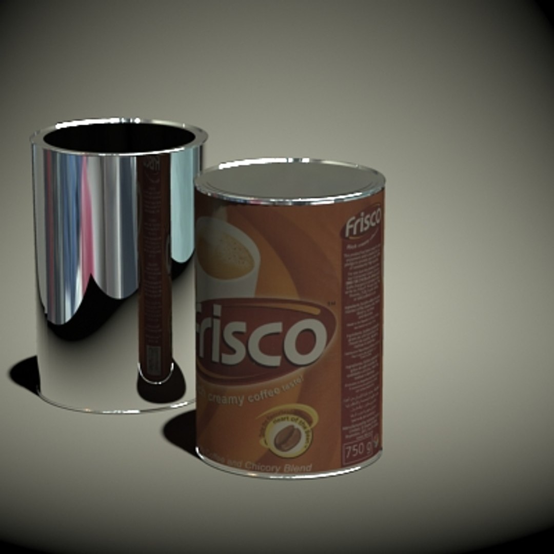 frisco coffee 750g 3d model