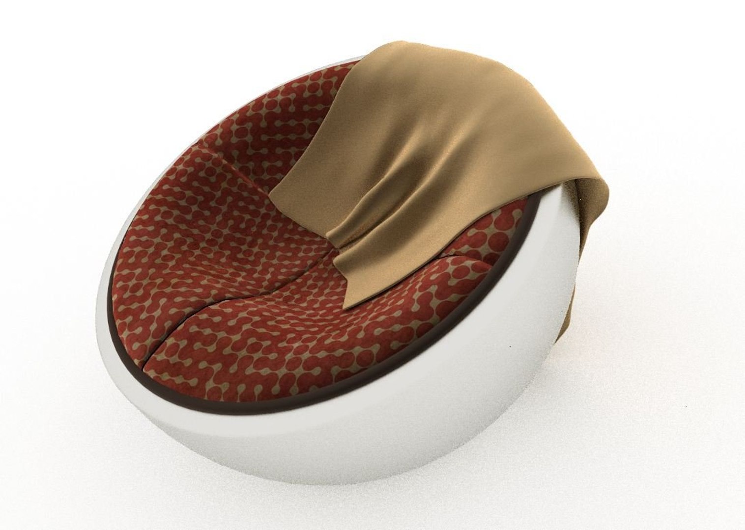 3d Model Sphere Chair