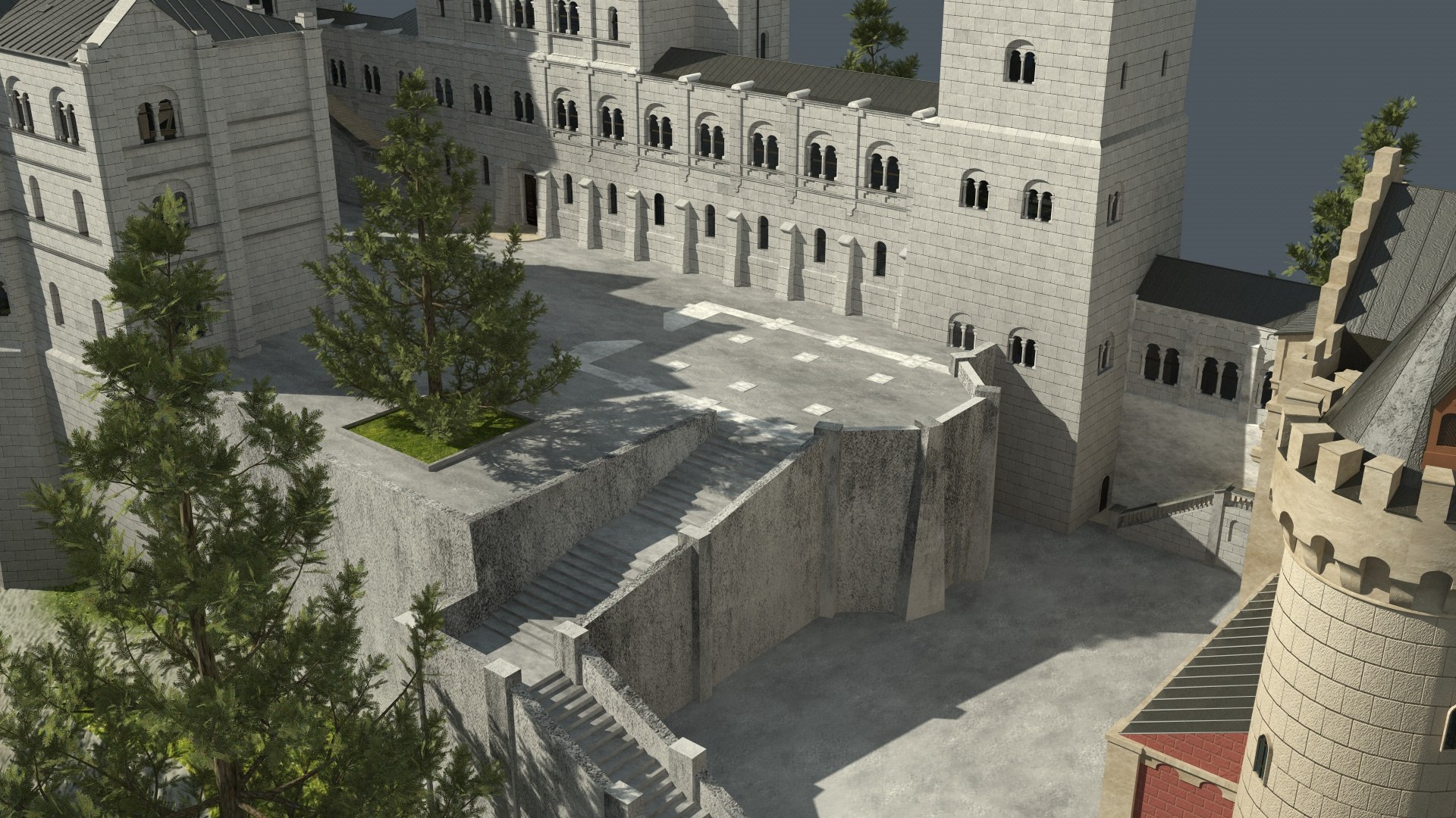 Neuschwanstein Castle Germany1 3D model - TurboSquid 1976876