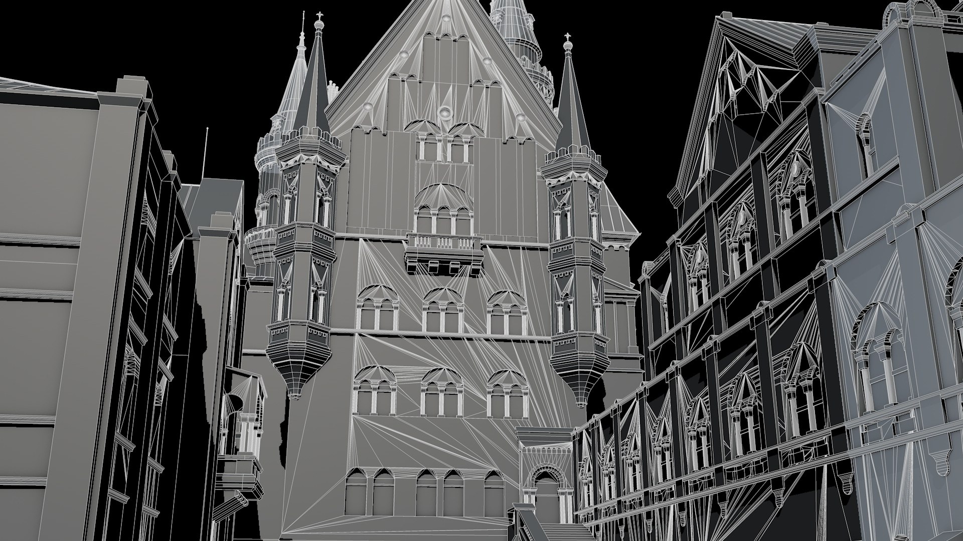 Neuschwanstein Castle Germany1 3D model - TurboSquid 1976876