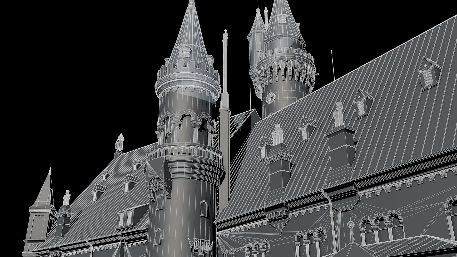 Neuschwanstein Castle Germany1 3D model - TurboSquid 1976876