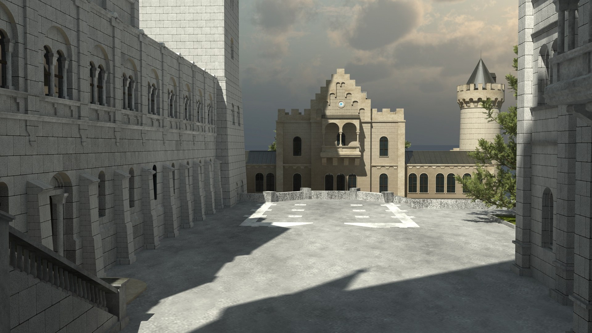 Neuschwanstein Castle Germany1 3D model - TurboSquid 1976876