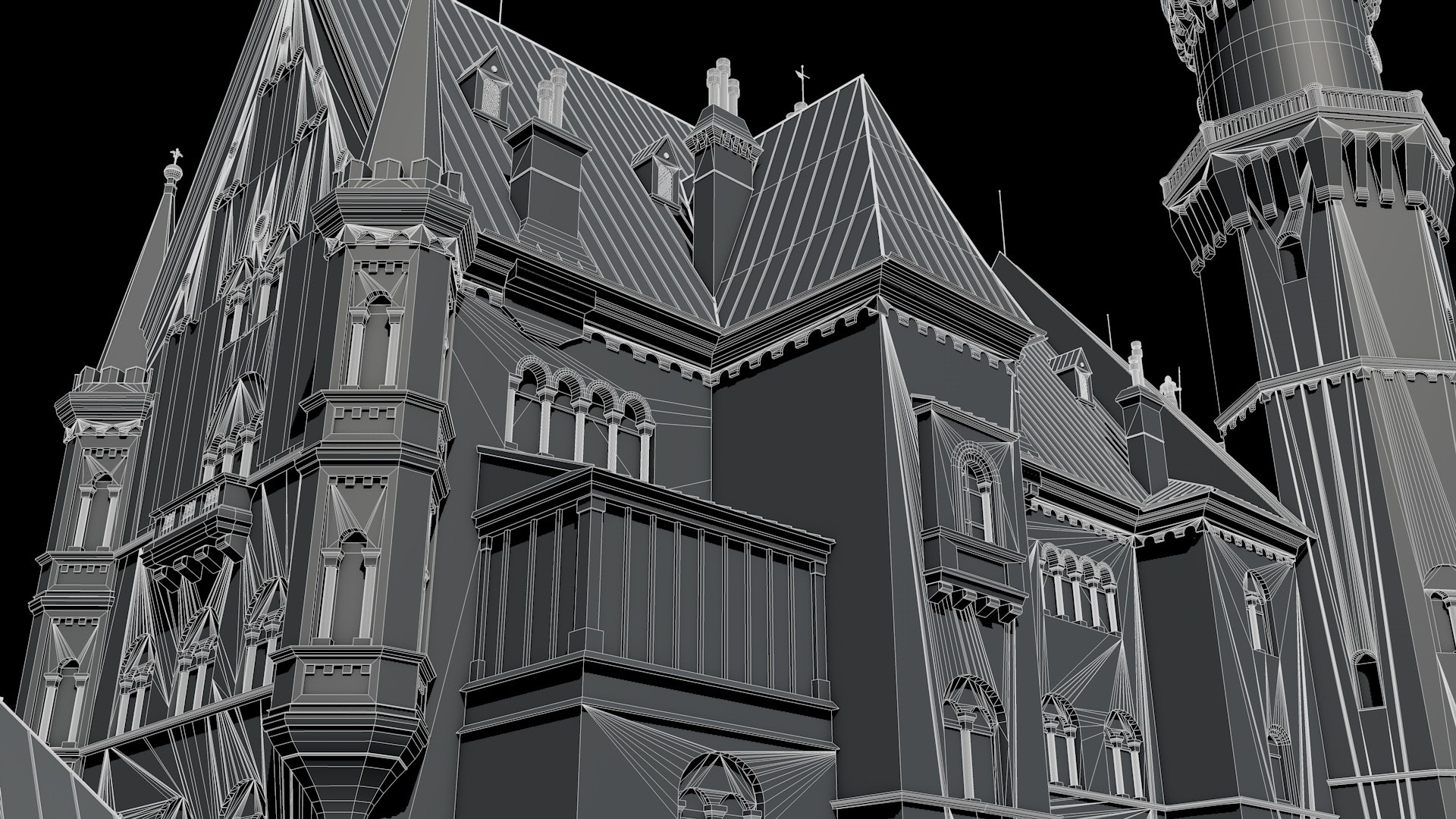 Neuschwanstein Castle Germany1 3D model - TurboSquid 1976876