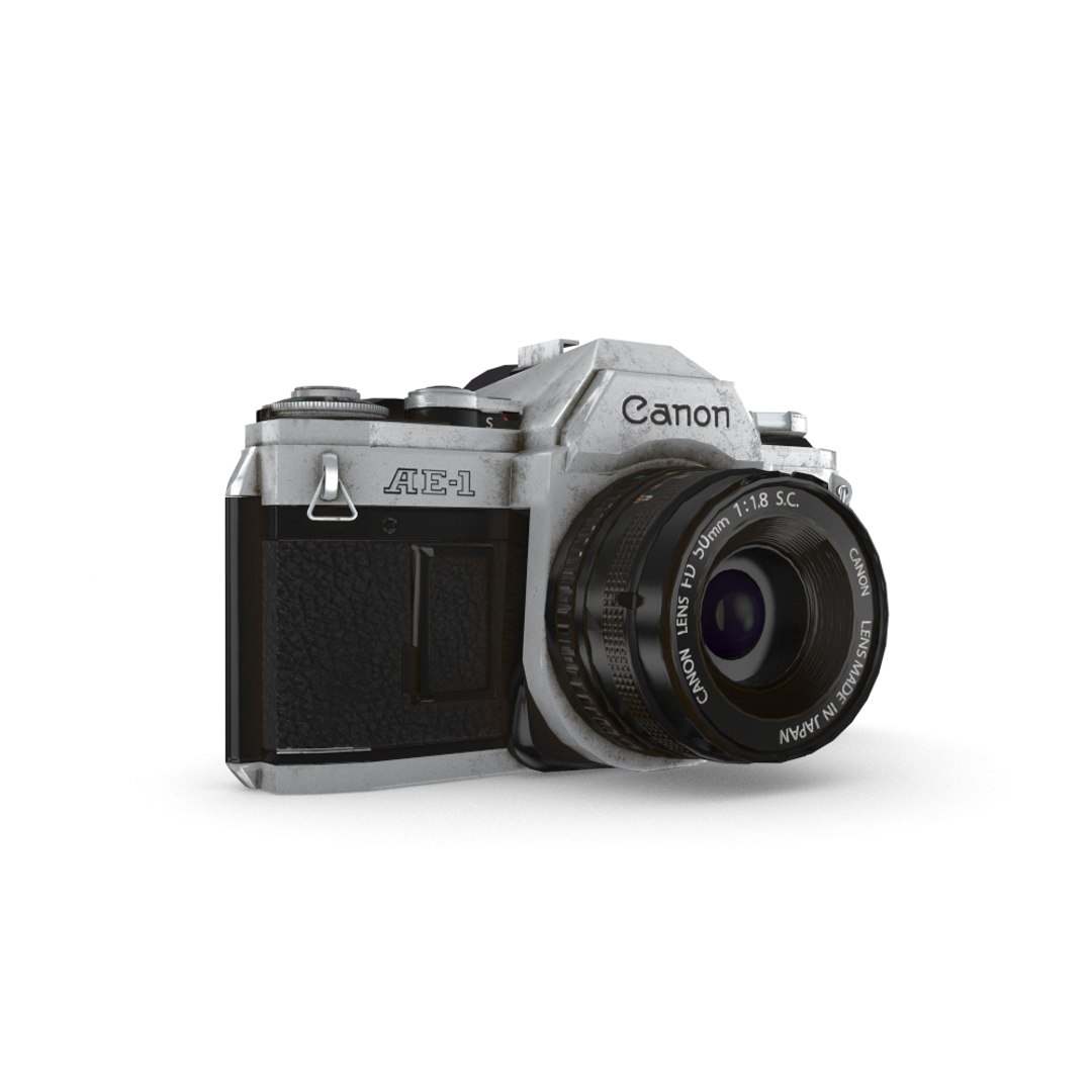 3D Canon Camera Model - TurboSquid 1407414