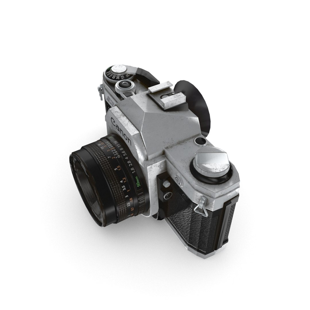 3D Canon Camera Model - TurboSquid 1407414