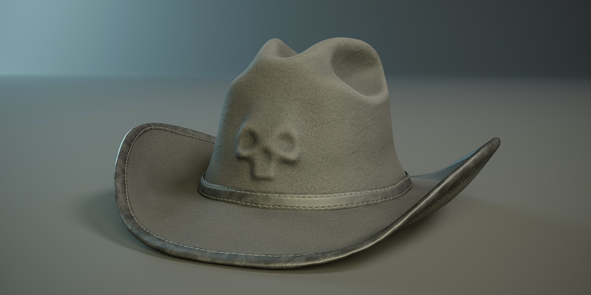 Cowboy Hat PBR 3D Model - TurboSquid 2379909