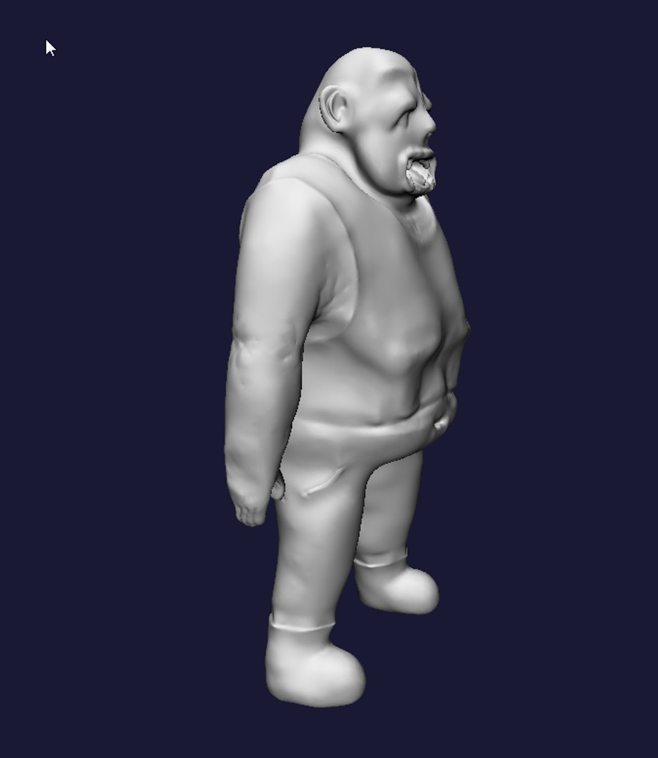 3d Model Troll Fat