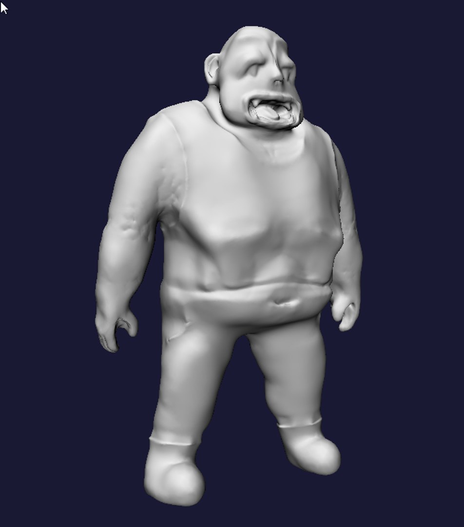 3d Model Troll Fat
