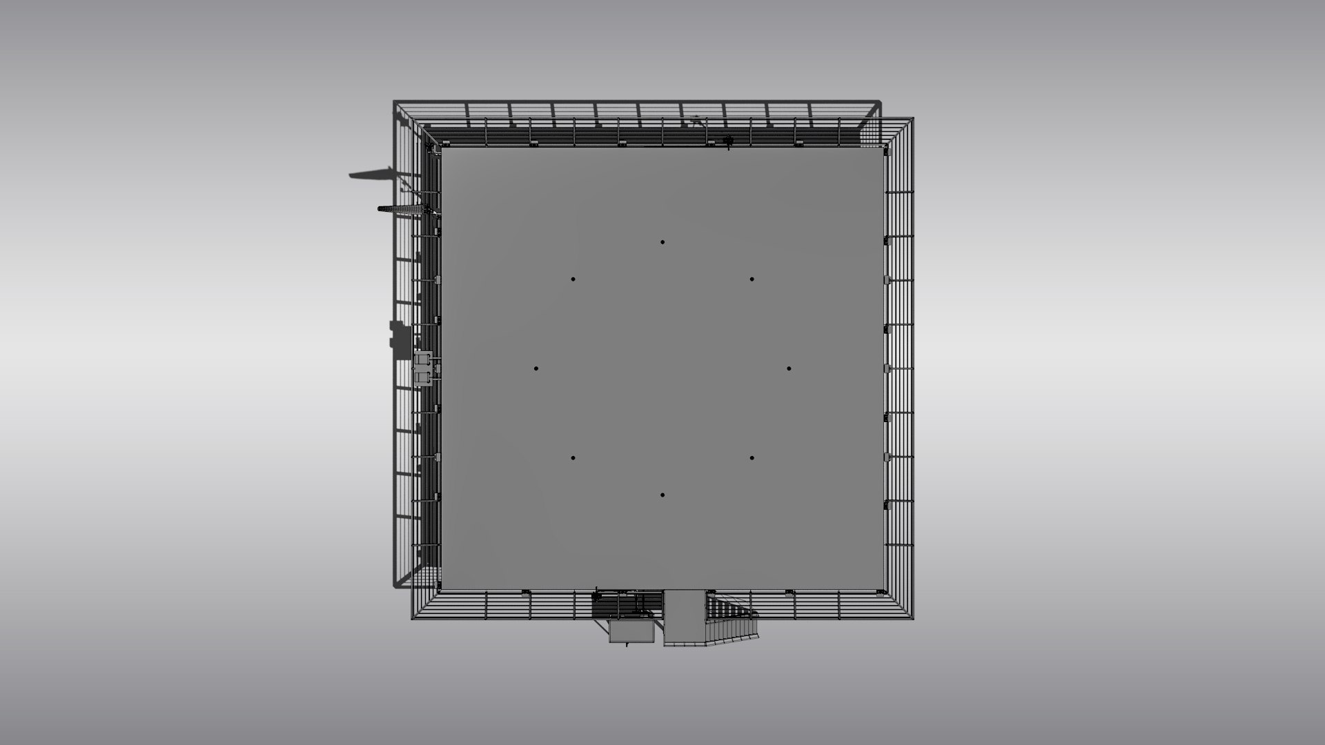 Square Heliport 3D Model - TurboSquid 1606537