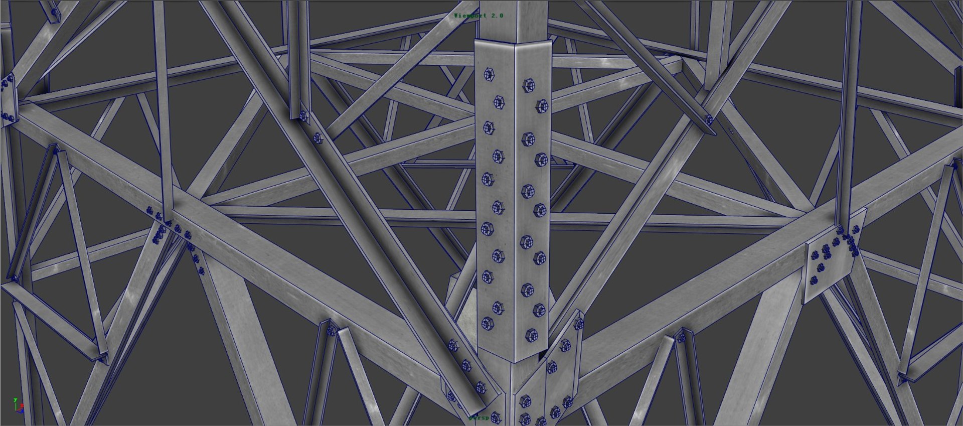 Power Pylon 3d Model