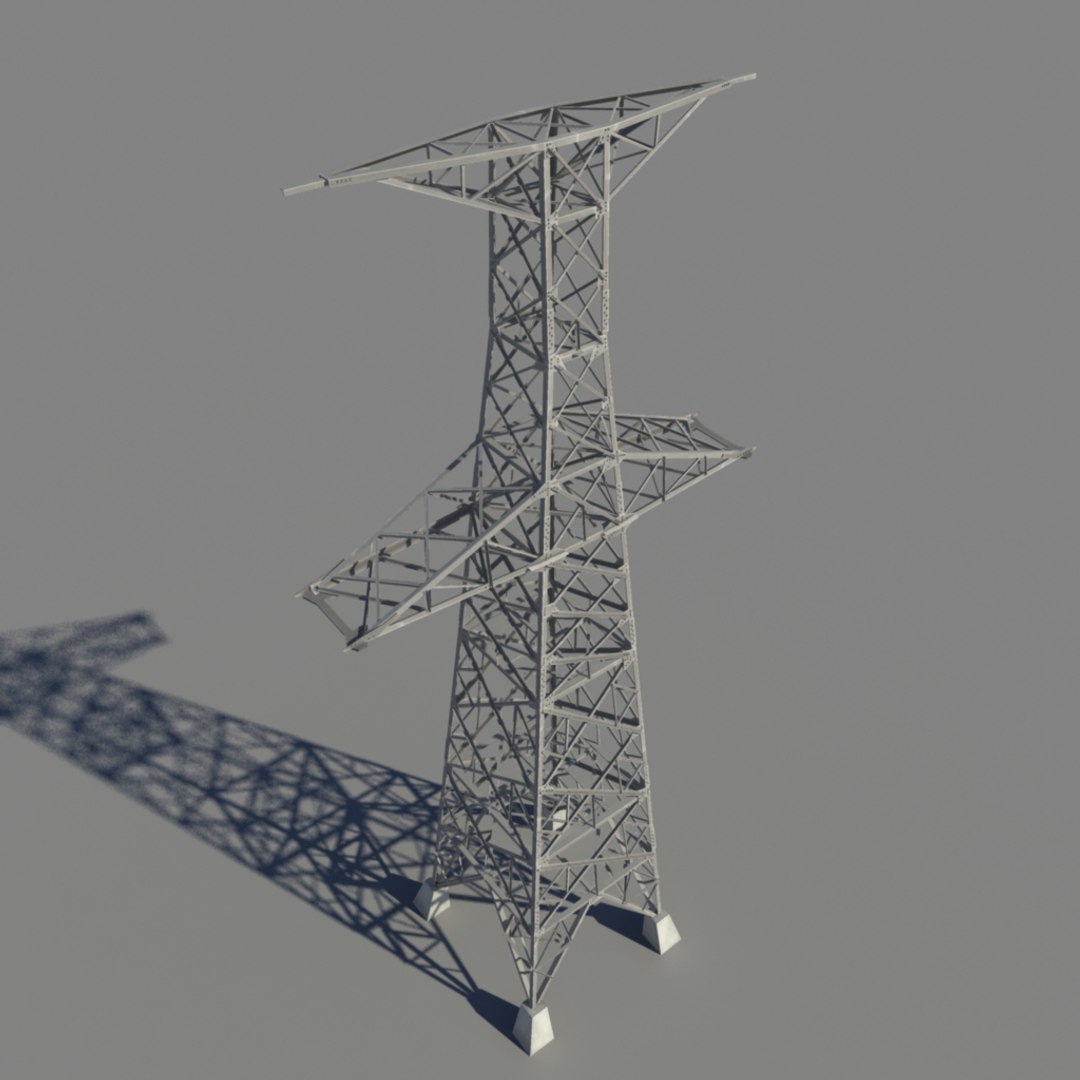 Power Pylon 3d Model