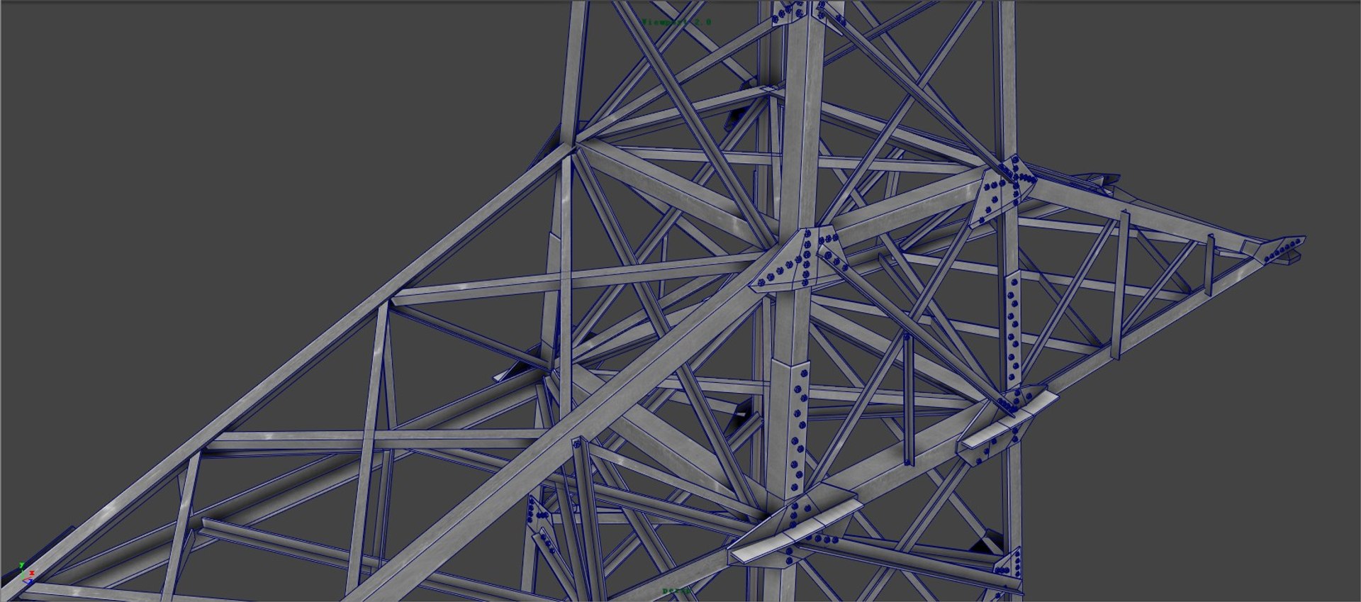 Power Pylon 3d Model