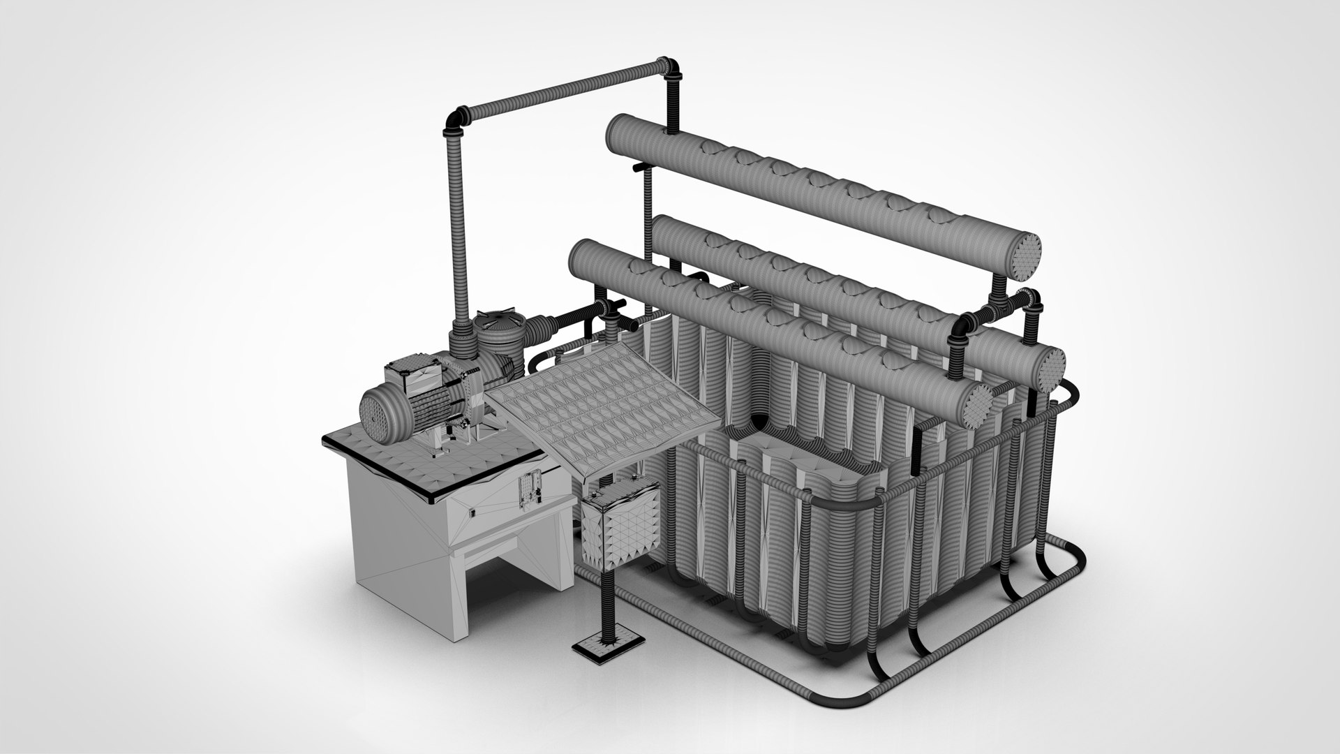 Hydroponics 3D Model - TurboSquid 2052793