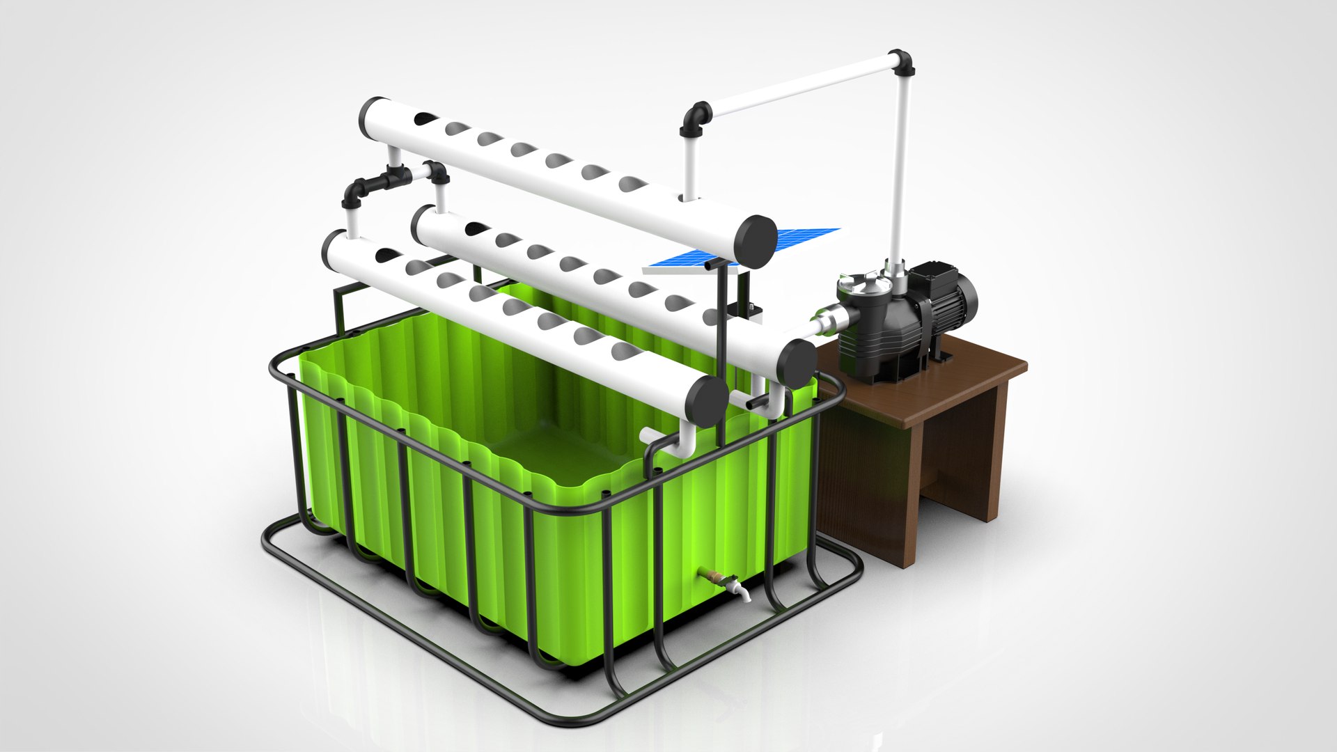 Hydroponics 3D Model - TurboSquid 2052793
