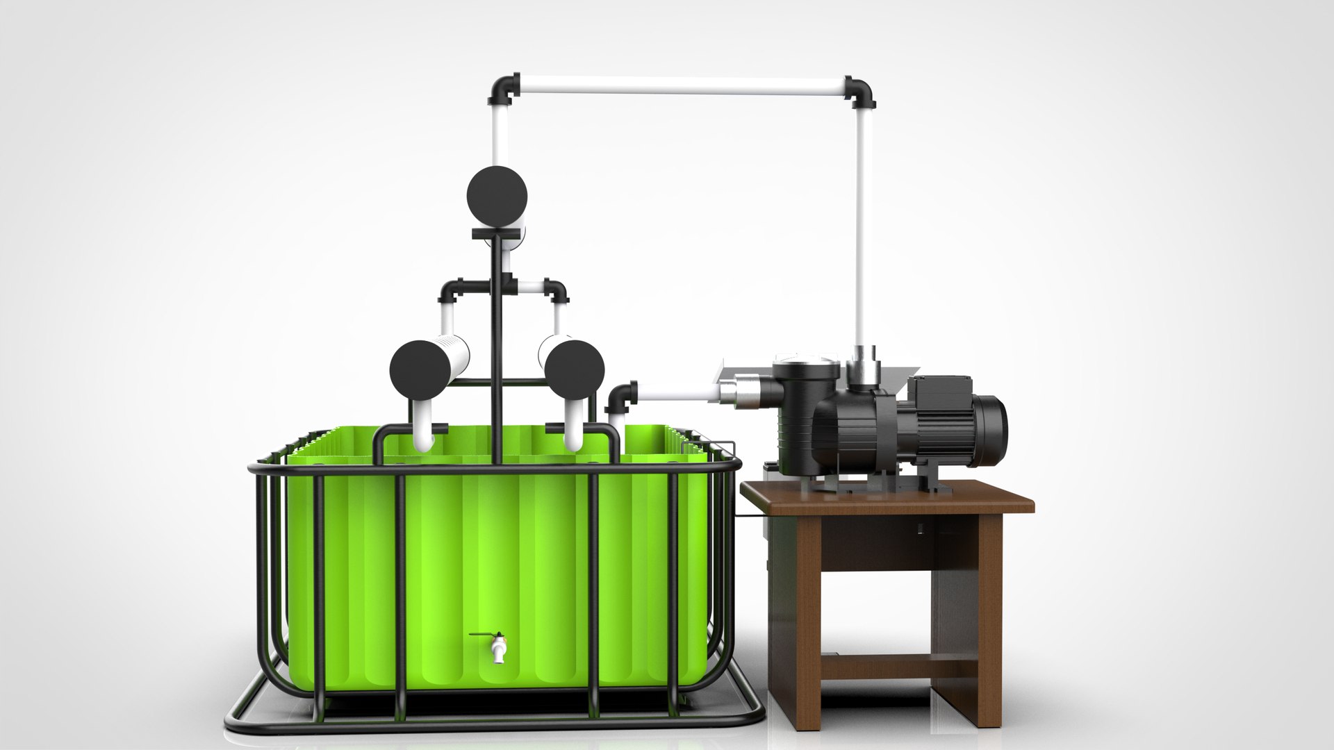 Hydroponics 3D Model - TurboSquid 2052793