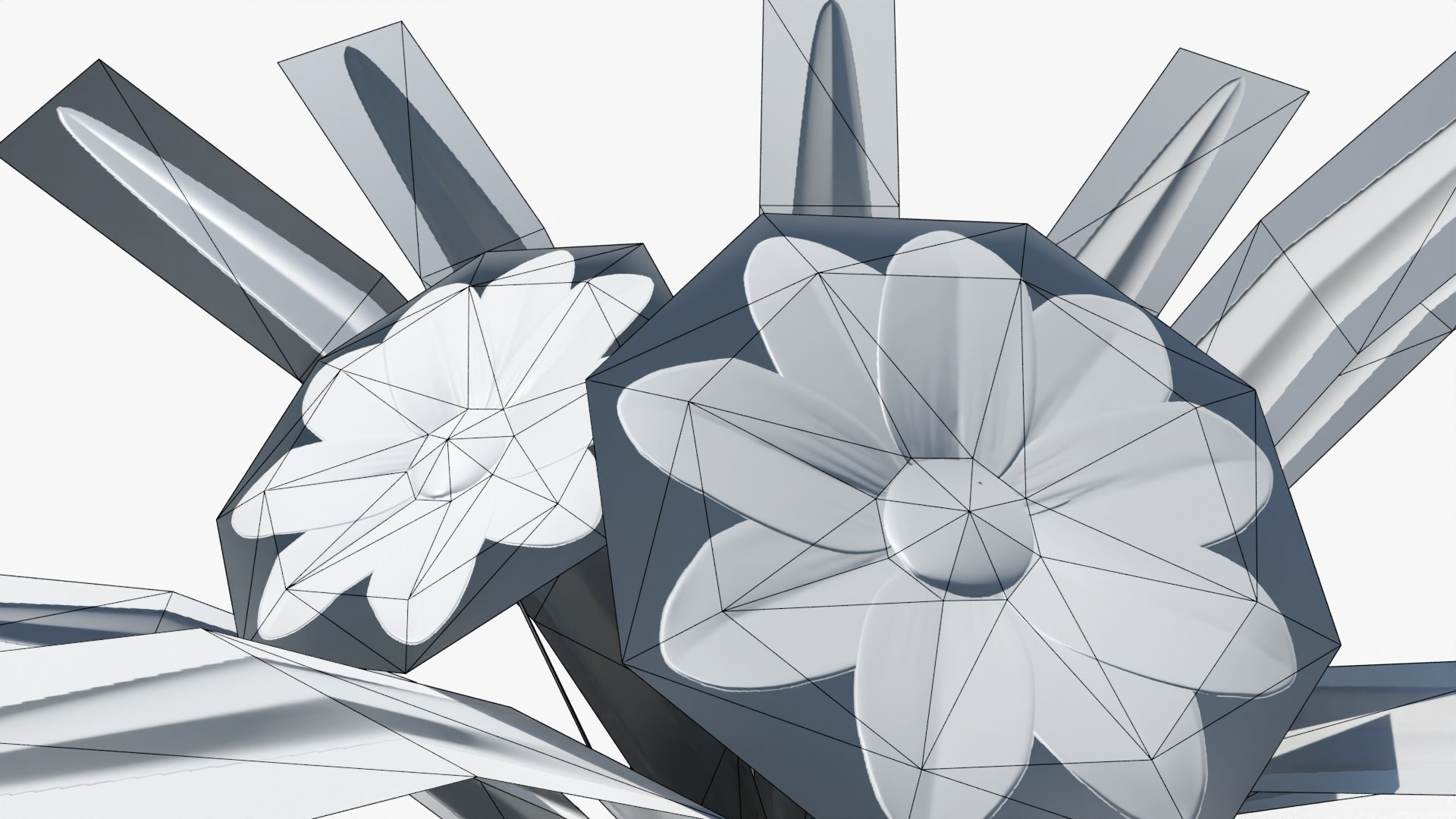 Stylized Daisy 3D - TurboSquid 1862627