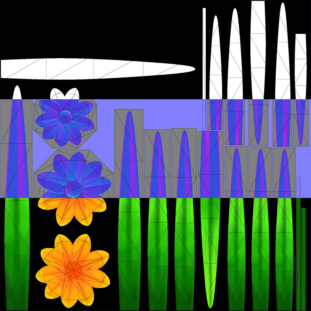 Stylized Daisy 3D - TurboSquid 1862627