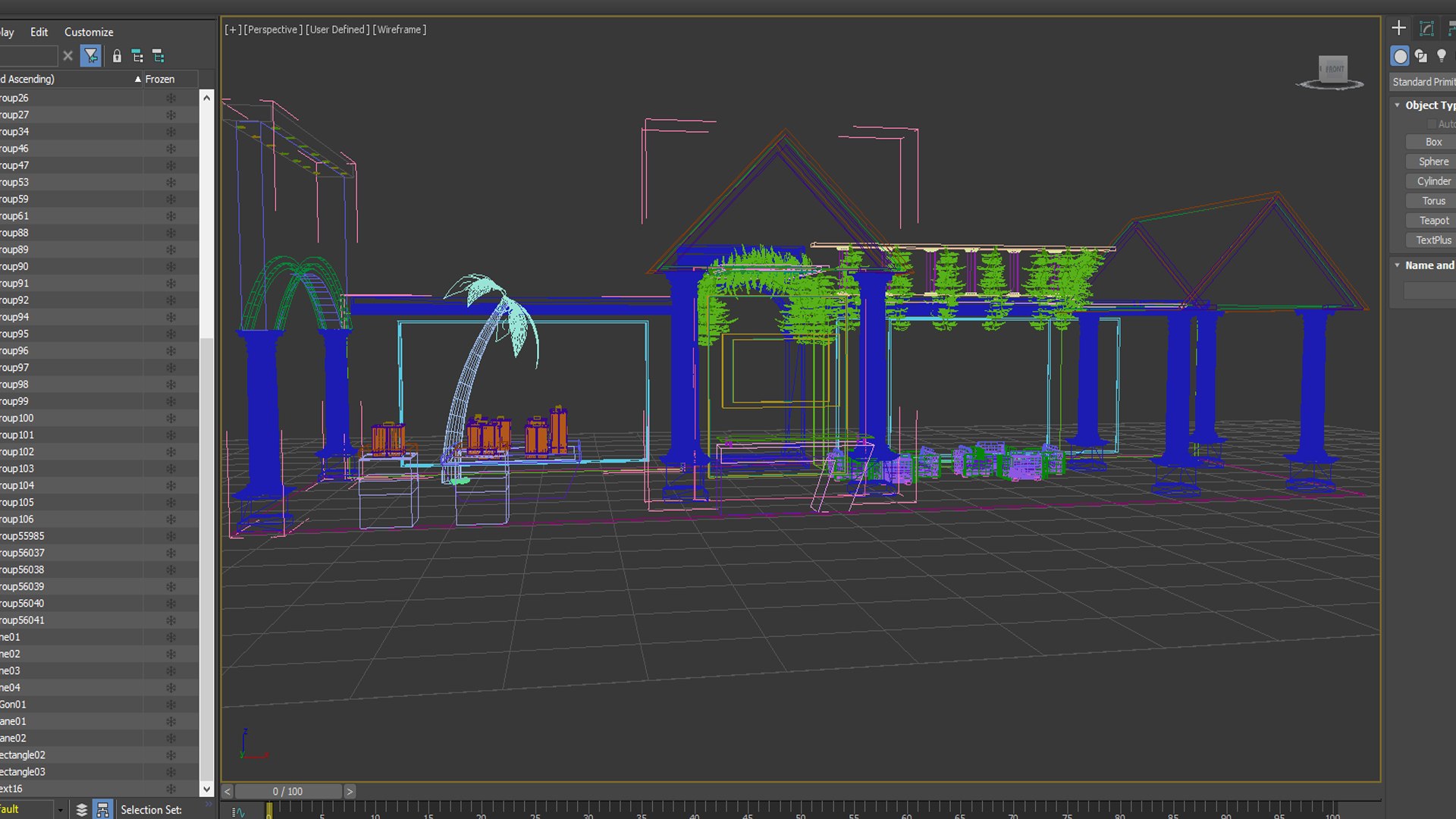 3 Side Open Stand 3D Model - TurboSquid 1995157