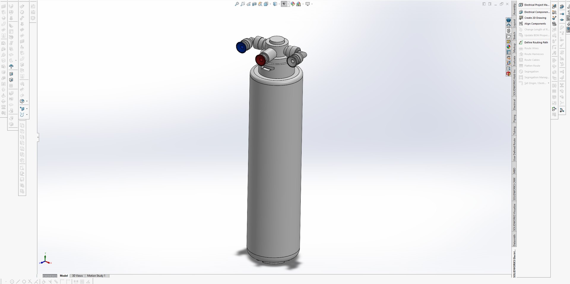 Water Filter Tube Water Purifier 3D Model - TurboSquid 2382199