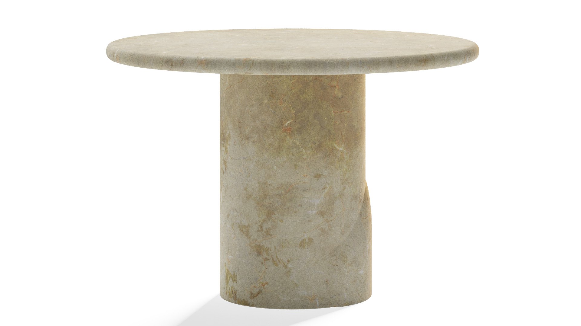 Round stone table 3D - TurboSquid 2091992