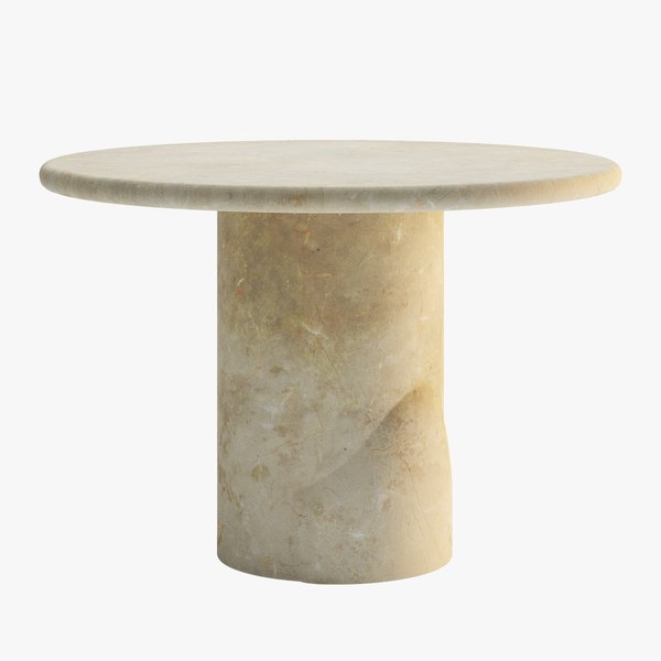 modelo 3d Round stone table - TurboSquid 2091992