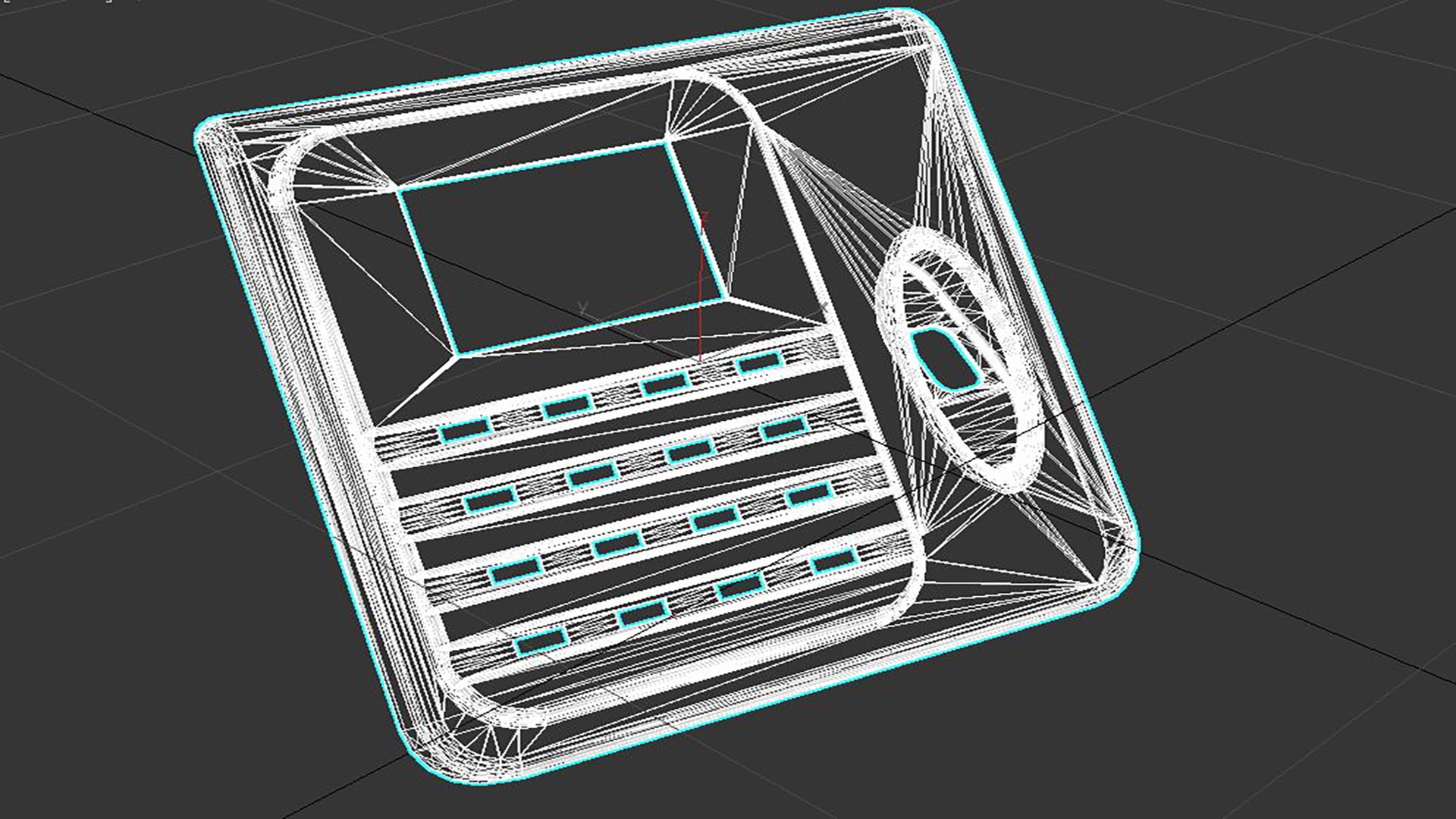 3D Biometric Scanner Device Outer Casing 3D Model - TurboSquid 2094415